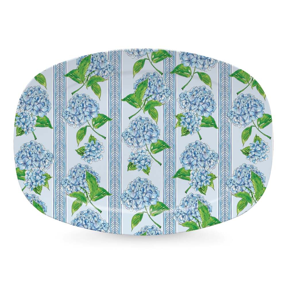 Hydrangea Platter by Mariposa – Sallie Home