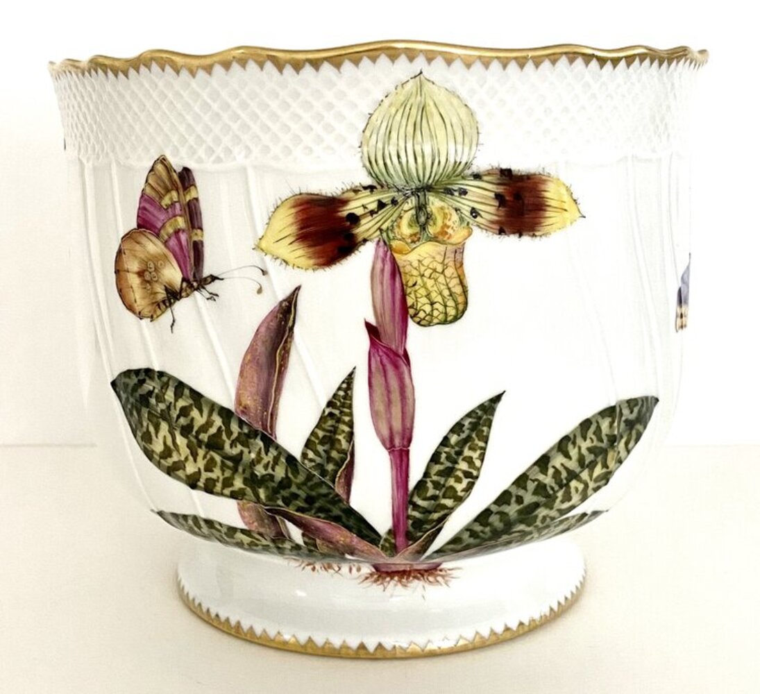 OR8 - Orchid Large Round Cachepot/Planter by Anna Weatherley – Sallie Home