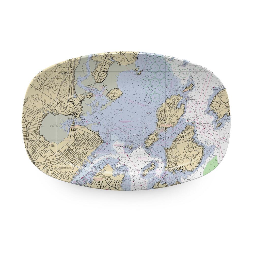 Portland Chart Platter by Mariposa – Sallie Home
